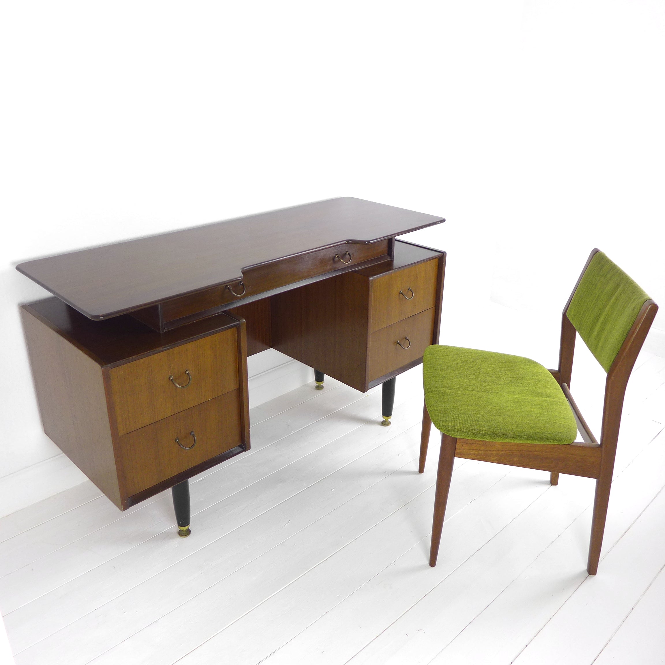 Mid Century G Plan Desk - Floating Top - Librenza Range Vintage ...